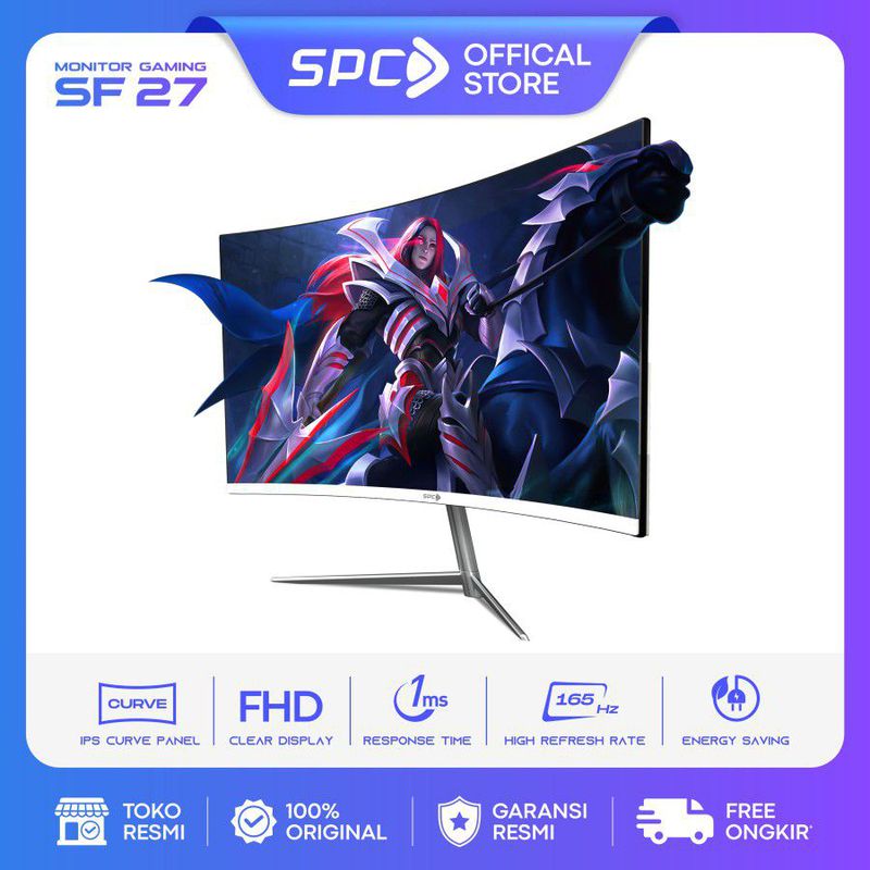 Monitor SPC SF 27 inch Resolution : 1920 x 1080