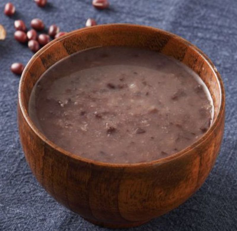 Bubur Sup Daging Ayam Kacang Merah (Kudapan 6-8 Bulan) + Buah