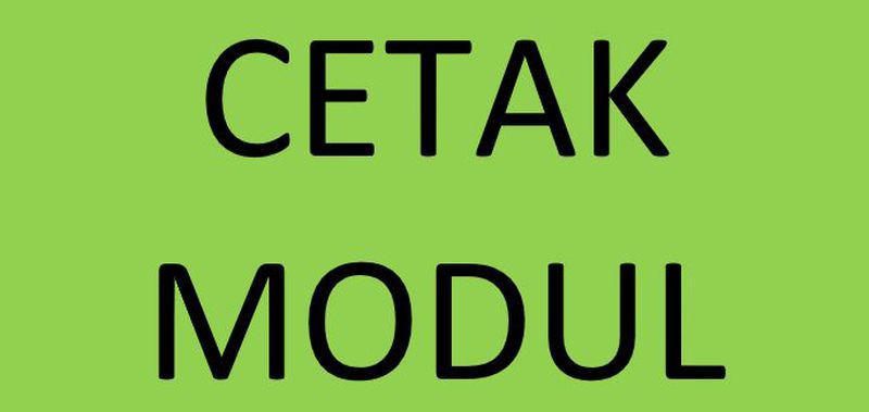 CETAK MODUL