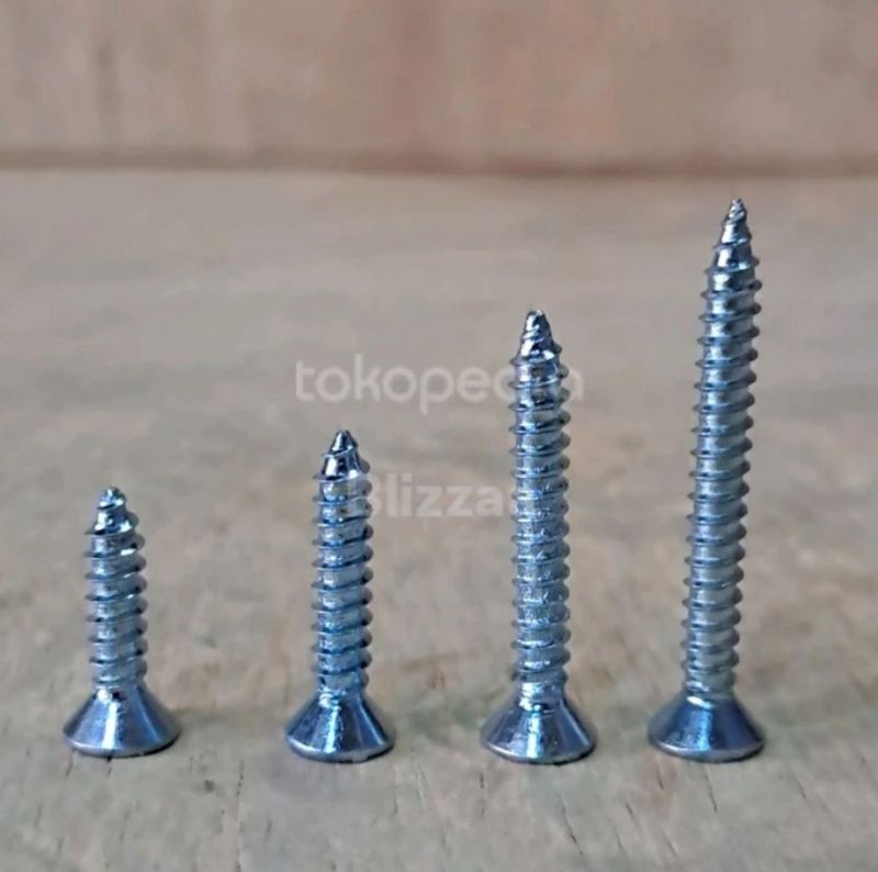 Sekrup Putih Obengan