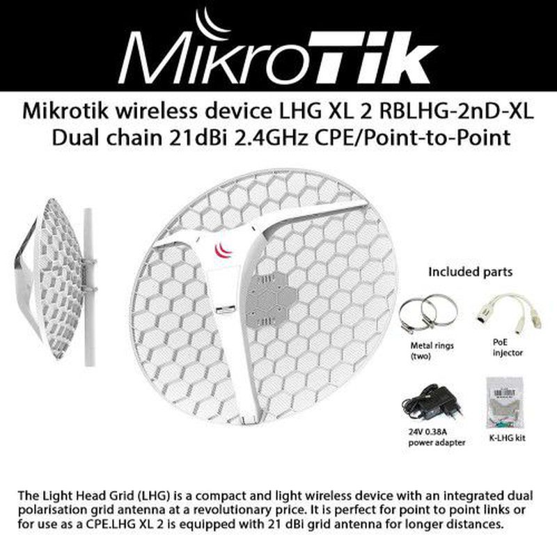 Mikrotik Wireless LHGG-5acd-XL , LHG 5 ac XL