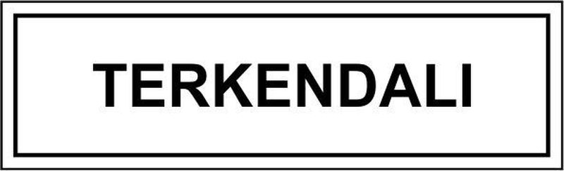 (Pre Order) Stempel Terkendali 5x1,5