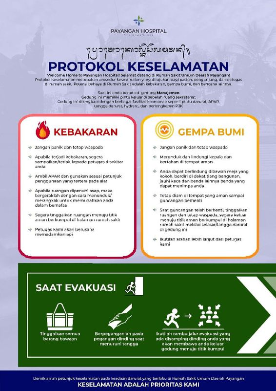 Poster Tema "Safety Rules Manajemen