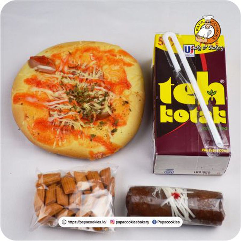 Paket Snack Box Paket D - Roti Medium