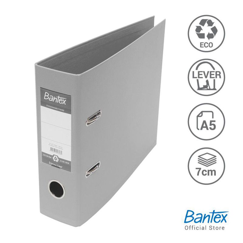 Bantex 1453-05 Ordner A5 7 cm Grey