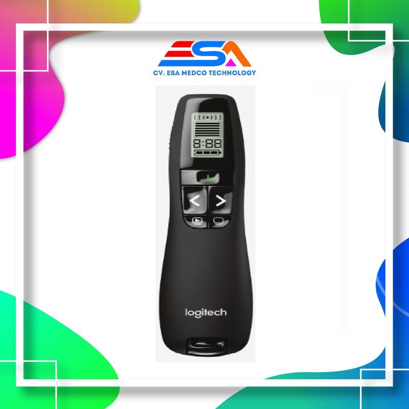 Pointer Logitech R800 Laser Hijau Original