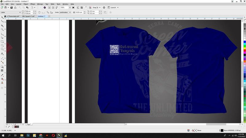 seragam custom - Navy