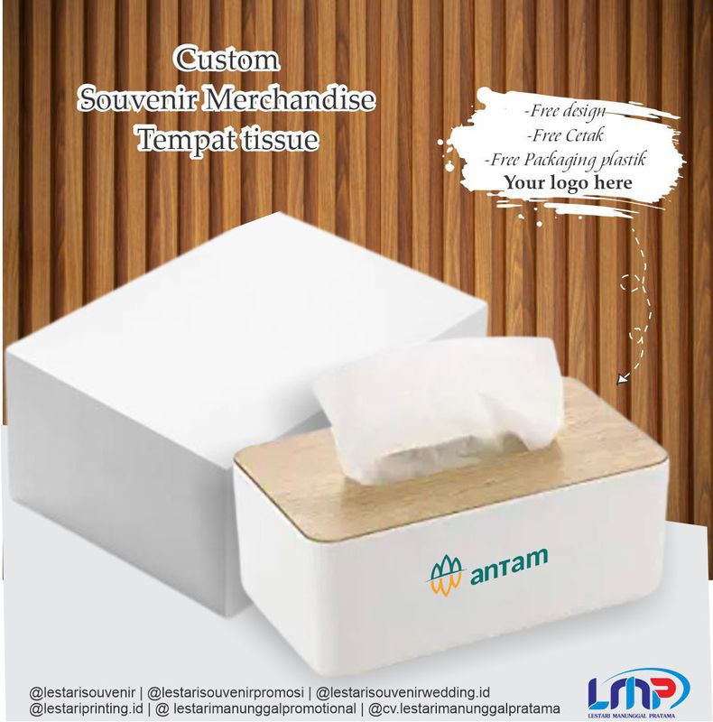 Merchandise Souvenir Tempat Tissue Custom (TM-01)
