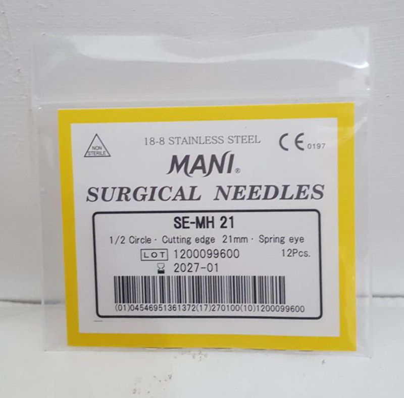 Jarum Kulit 1/2 Lingkaran SE-MH 21 Mani