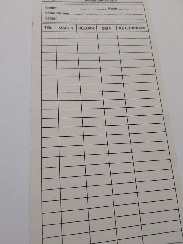 Blanko Kartu Custom Karton 1/1