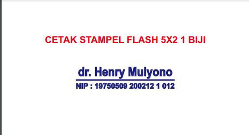 STEMPEL FLASH UK 5,5X2