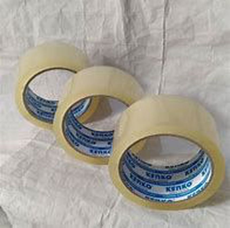 lakban bening uk. 2 inch panjang 72 yard