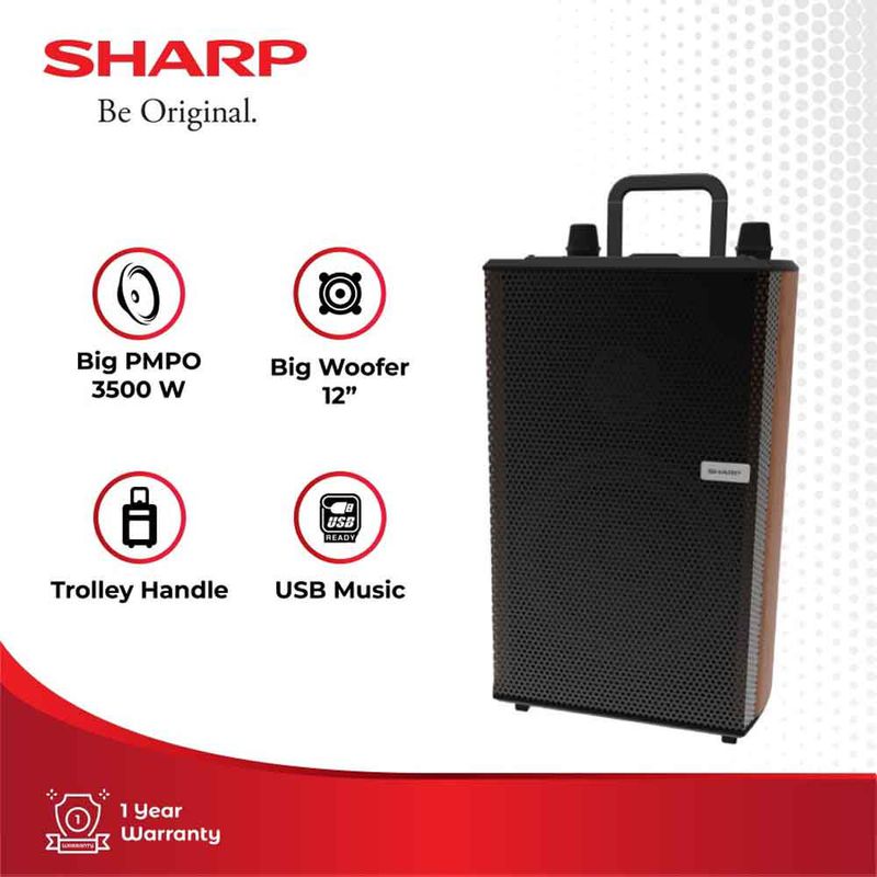 SHARP ACTIVE SPEAKER CBOX SHARP ACTIVE SPEAKER CBOX