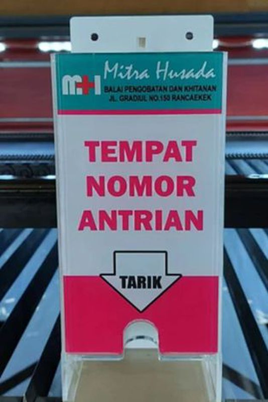 TEMPAT NOMOR ANTRIAN