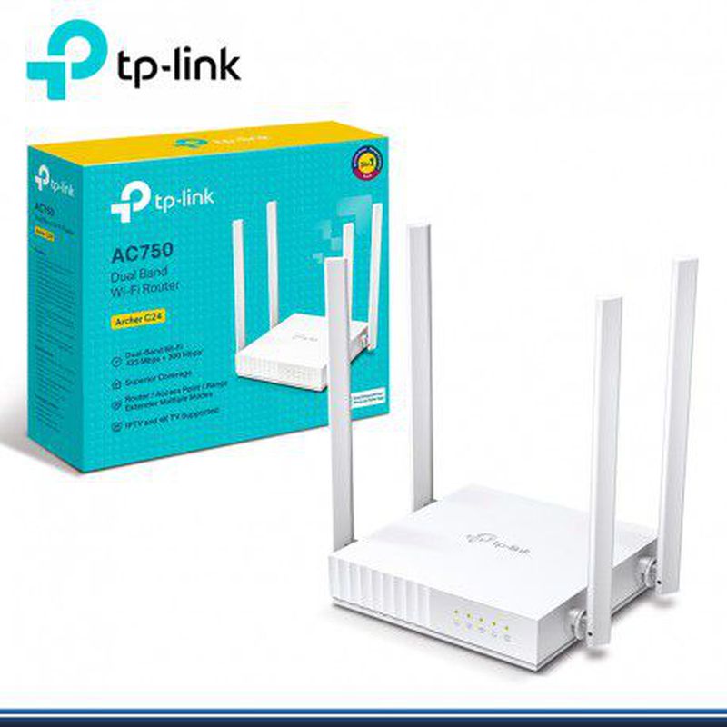 TP-LINK Archer AC750 Dual-Band Wi-Fi Router