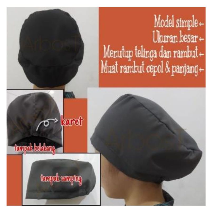 TUTUP KEPALA UNTUK MASAK