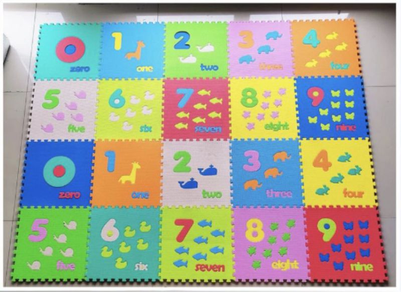 PUZZEL KARPET MOTIF ANGKA