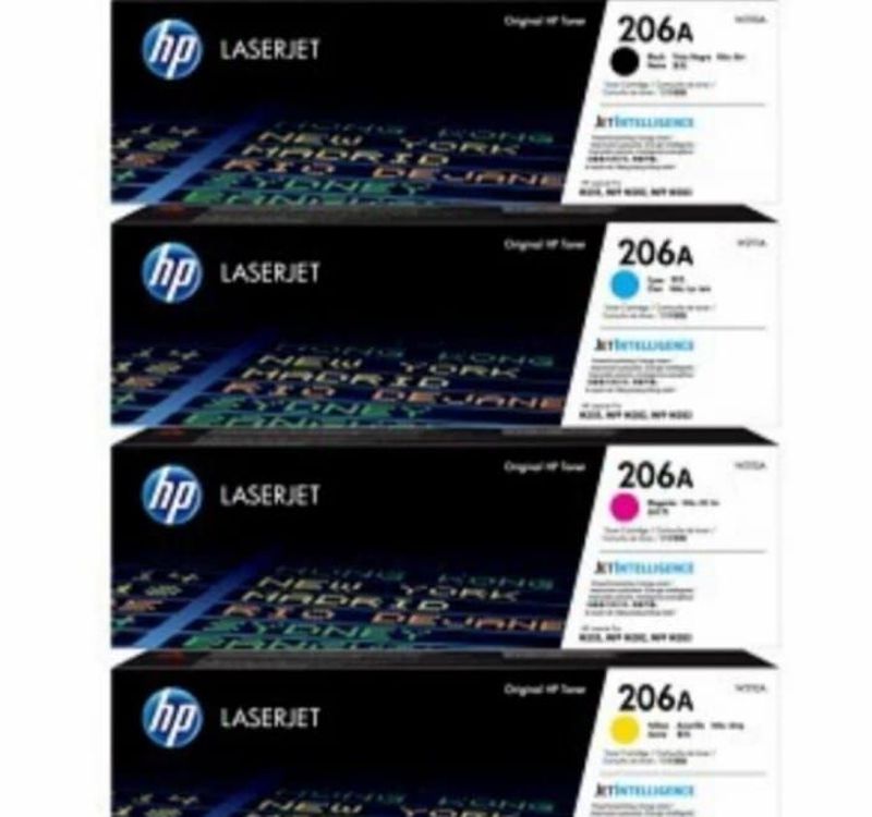 Toner Printer HP 206 Cyan