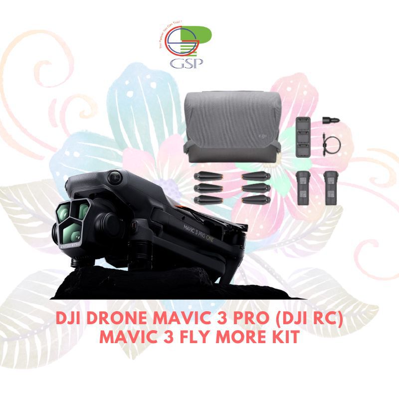 DJI Drone Mavic 3 Pro (DJI RC) + MAVIC 3 FLY MORE KIT