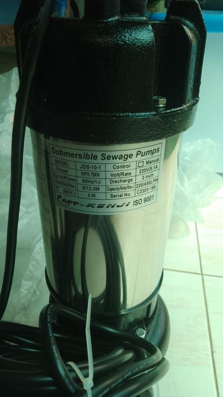 Pompa limbah 1 PK