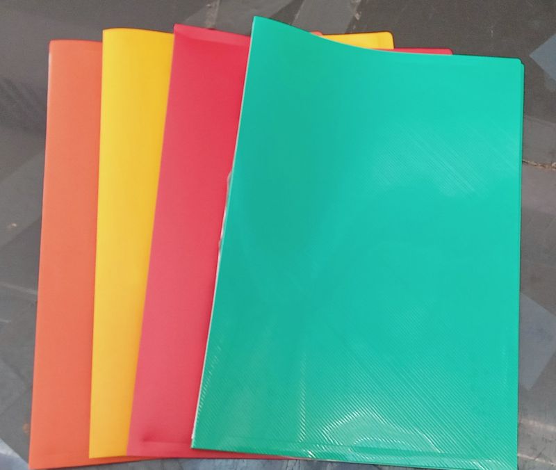 clip file ( map plastik jepit) - Kuning