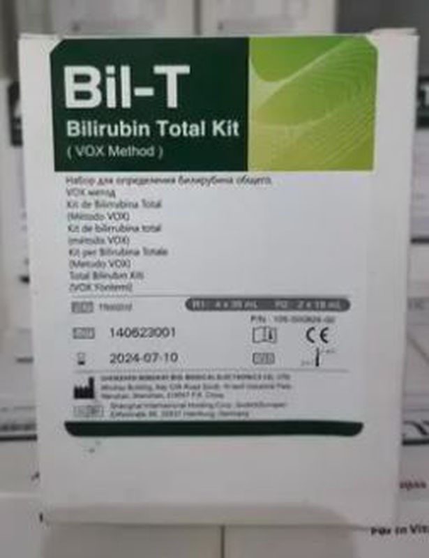 Bilirubin Total (VOX) 4x35 ml, 2x18 ml