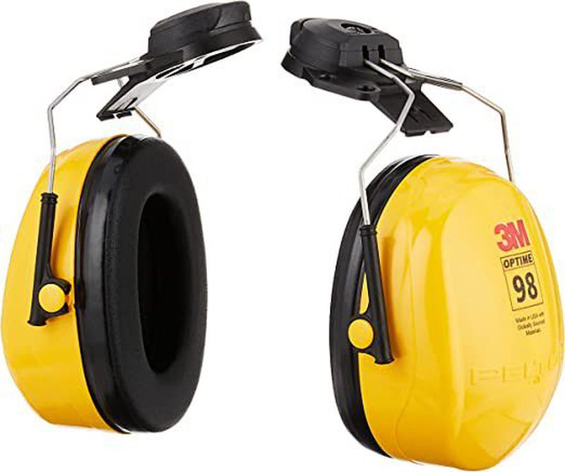 3M Peltor Optime 98 Cap-Mount Earmuffs