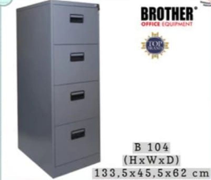 filling cabinet besi 4 laci