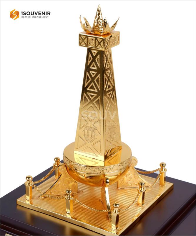 Souvenir Cinderamata Miniatur Gedung