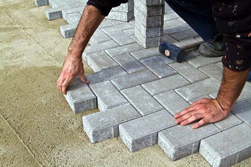 (Tanpa Merek ) Paving block Dan Pemasangan 1 m2 (Blok Beton) Natural ...