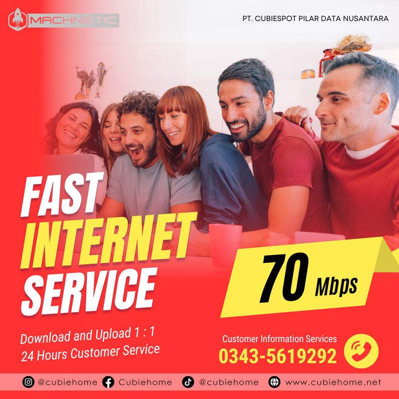 MACHNETIC INTERNET DEDICATED 70 Mbps