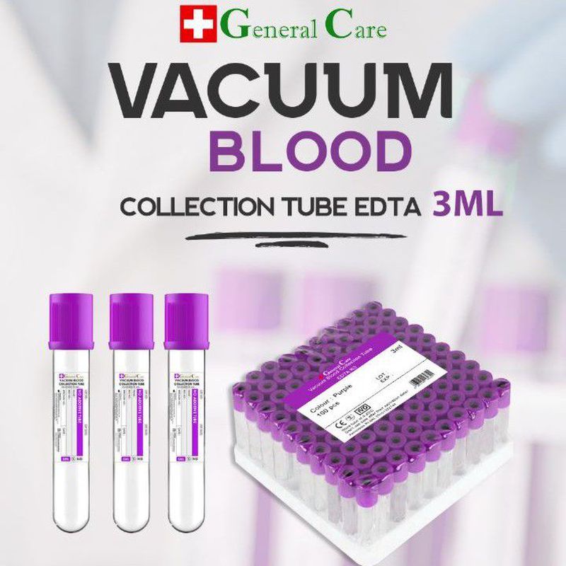 Tabung EDTA Glass GC 3 ml @100 Tb