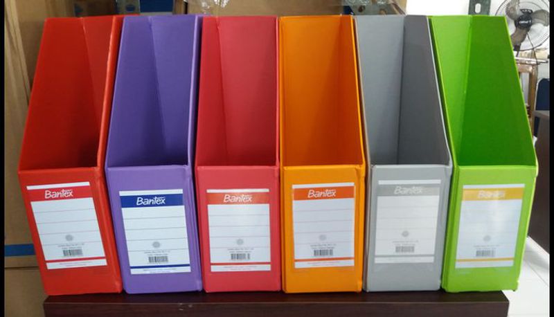 Box Fle Bantex - Orange