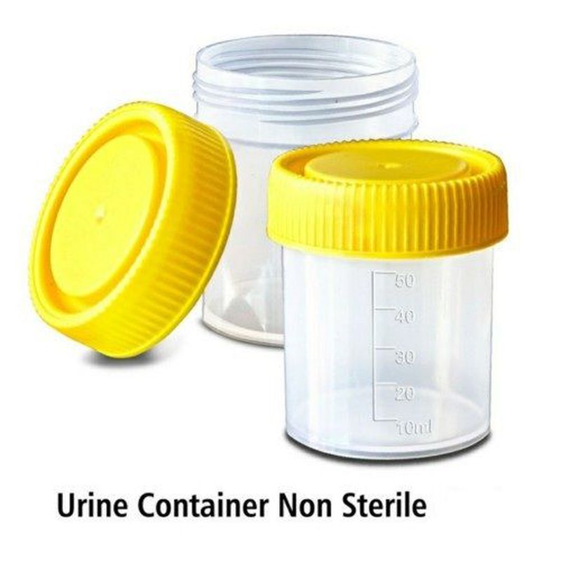 Pot Urine 100ml /labware/pot dahak/ pot culture /Urine Container 100ml