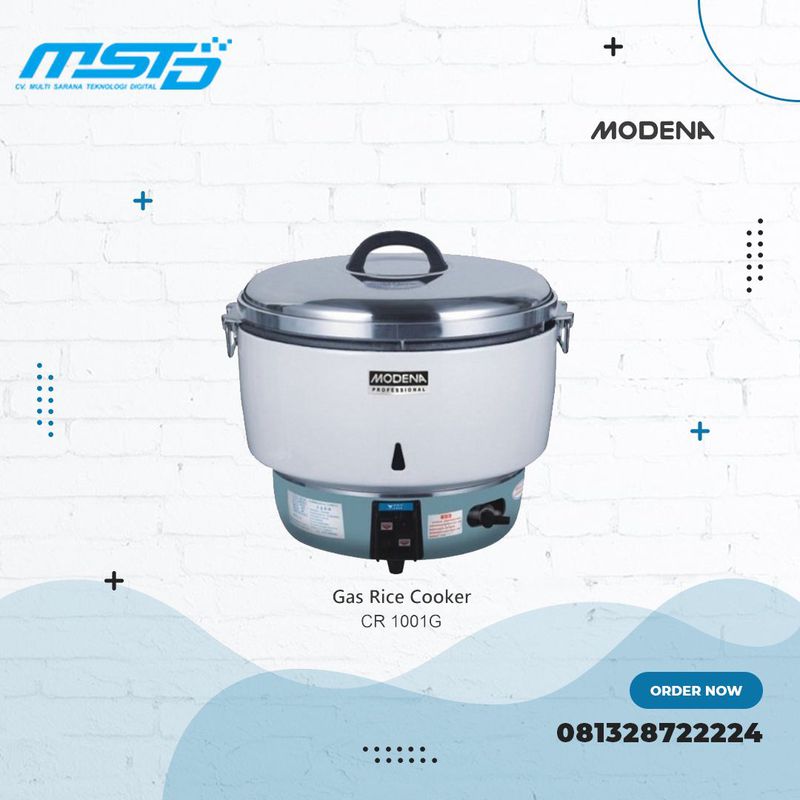 MODENA Gas Rice Cooker - CR 1001 G Pro (10liter)