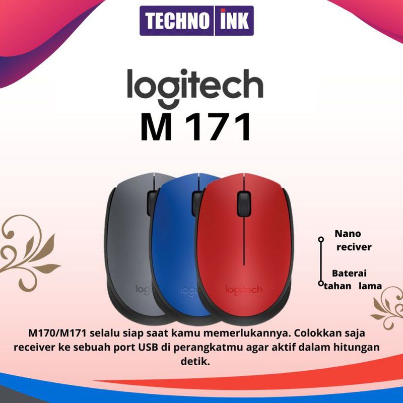 Mouse Logitech Wireless M171