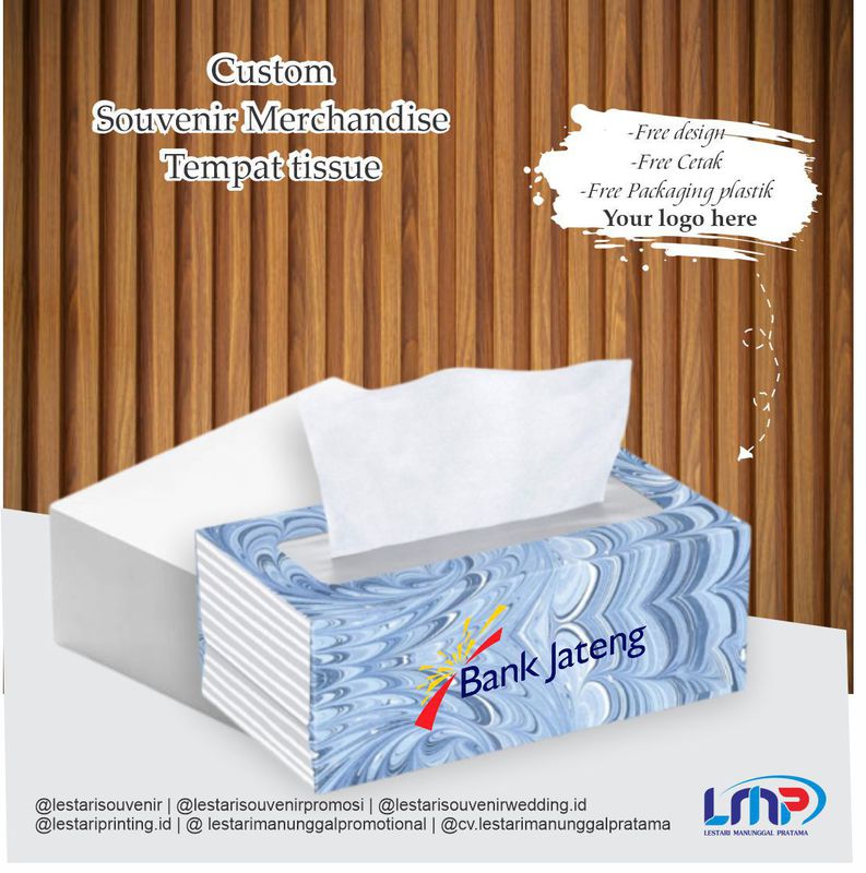 Merchandise Souvenir Tempat Tissue Custom (TM-05)