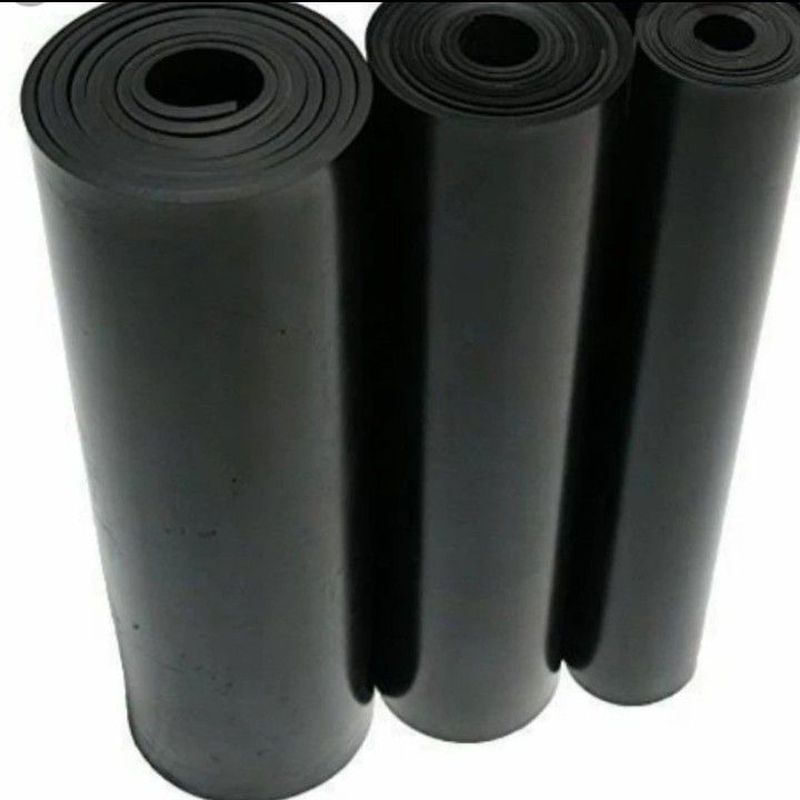 Karpet karet hitam rubber packing rollan