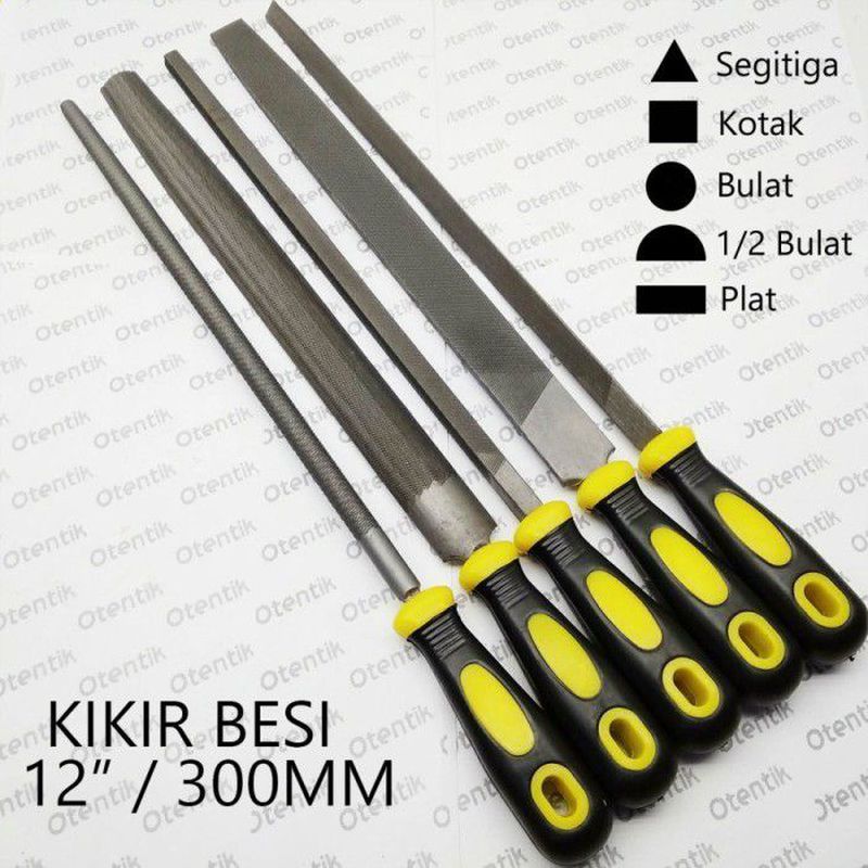 Kikir besi 12 inch 300 mm - Kotak