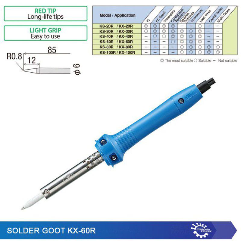 Solder listrik soldering iron Goot Japan - 30W