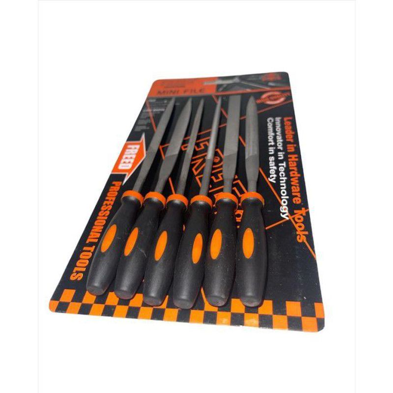 Kikir baja set 6 pcs needle file instrument