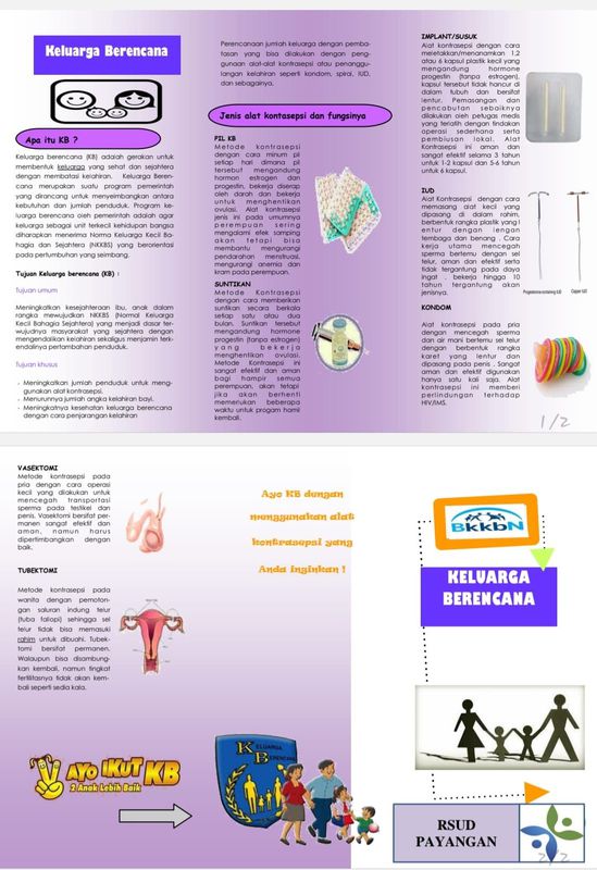 Leaflet Keluarga Berencana 2