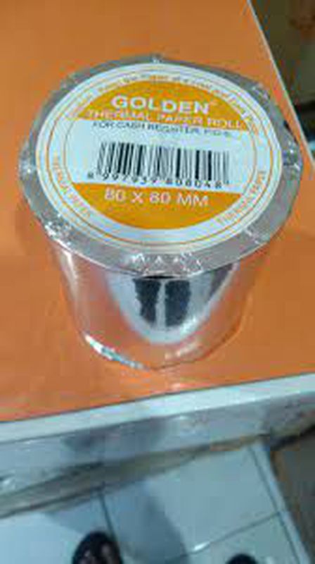 Thermal Paper Roll Golden