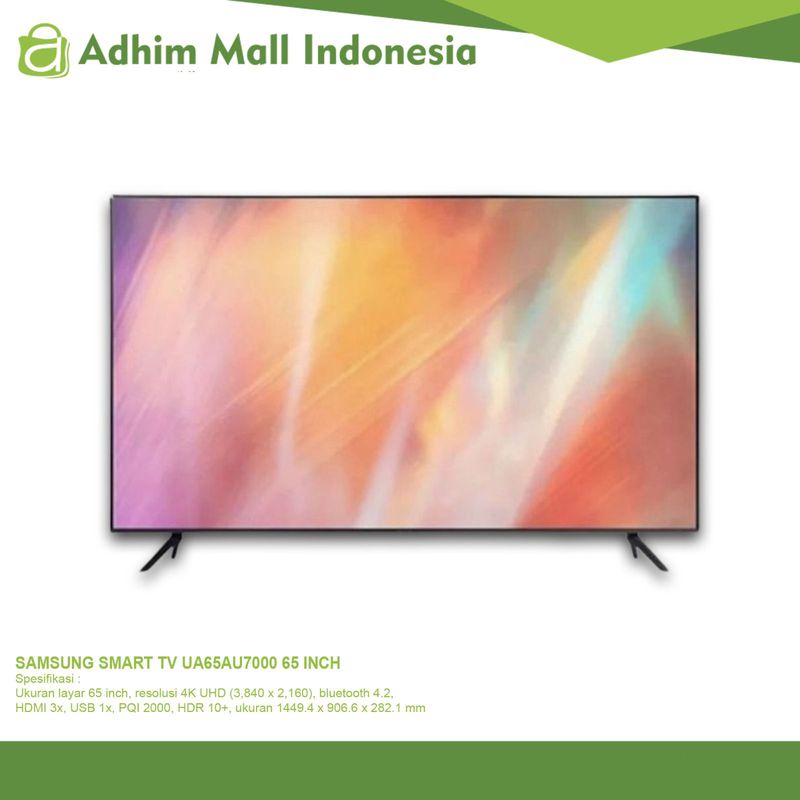 SAMSUNG SMART TV UA65AU7000 65 INCH