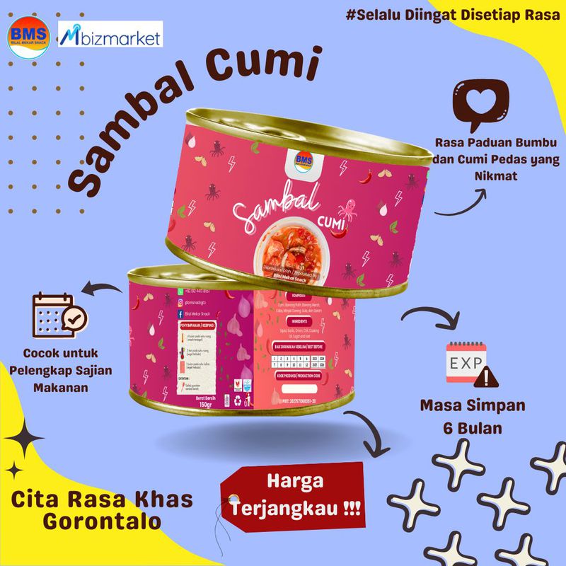 Sambal Cumi BMS 150gr