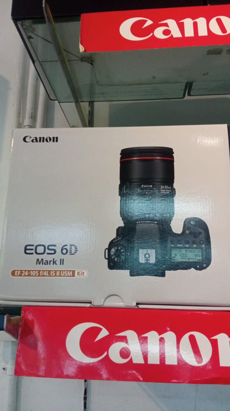 CANON EOS 6D MARK II KIT WITH 24-105MM F/4L IS II USM LENS