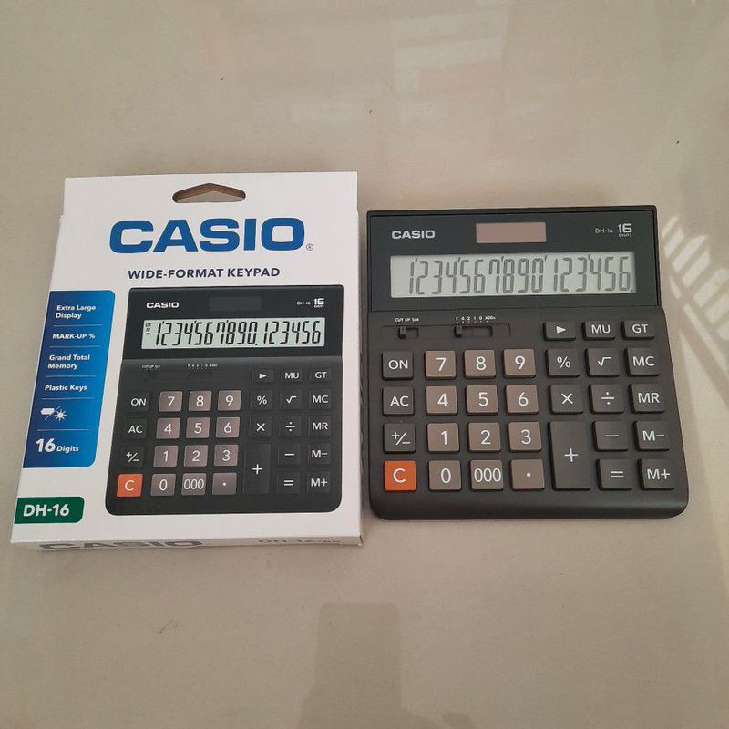Calculator Casio DH-16 Besar