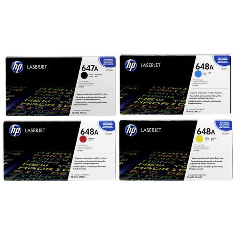 HP 648A Colour (C,M,Y) Original LaserJet Toner Cartridge - Kuning
