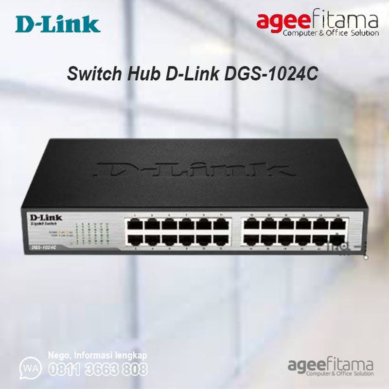 Switch Hub D-Link DGS-1024C
