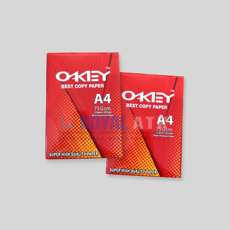 KERTAS HVS A4 75GR OKEY/RIM 8995757039224